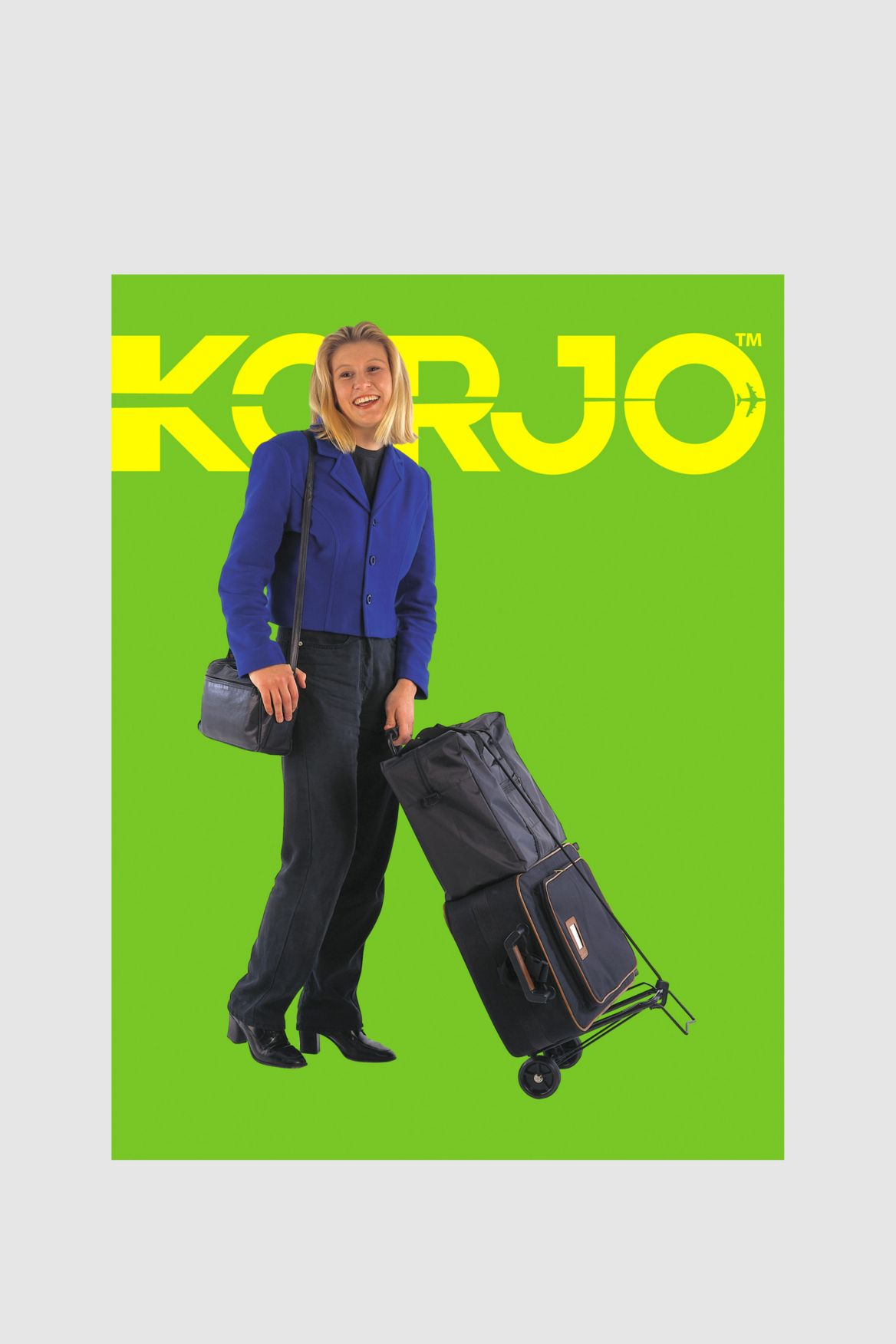 Korjo 35kg Luggage Trolley – Strandbags Australia