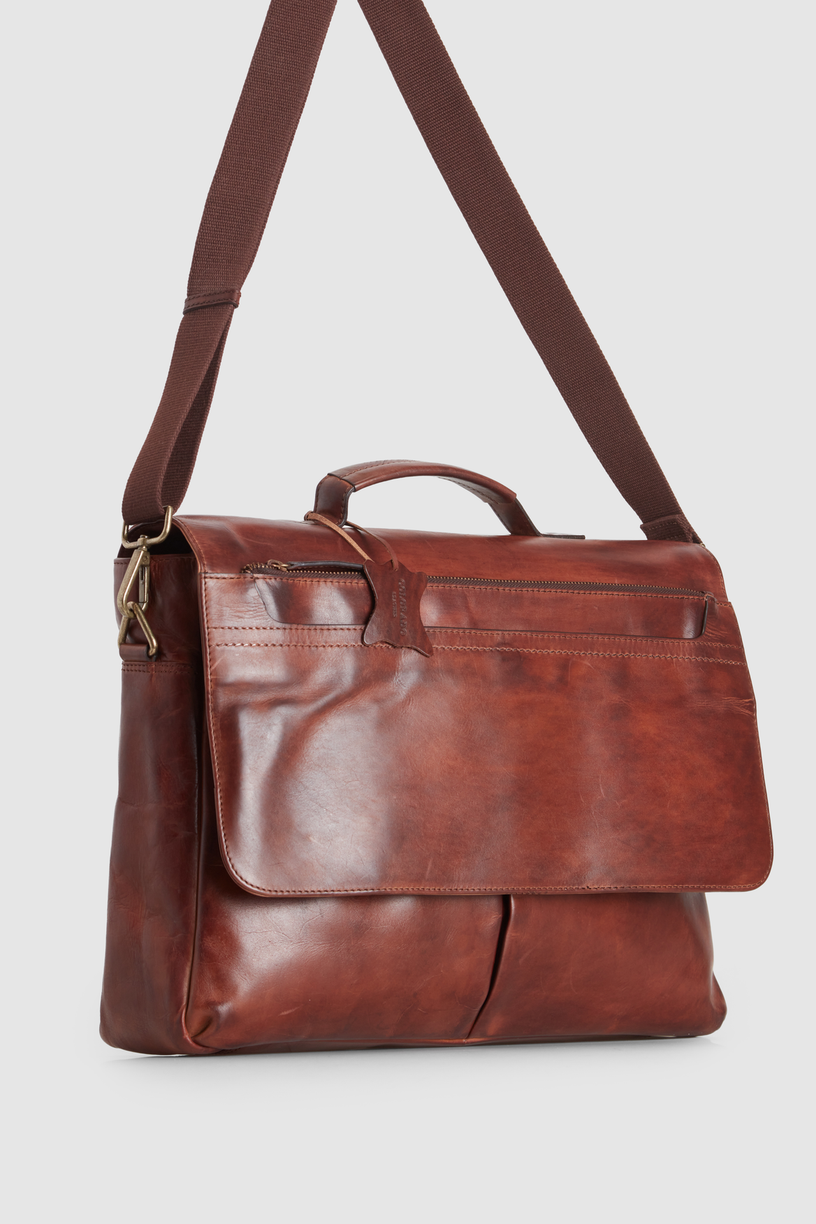 Colorado Flynn Leather Briefcase – Strandbags Australia