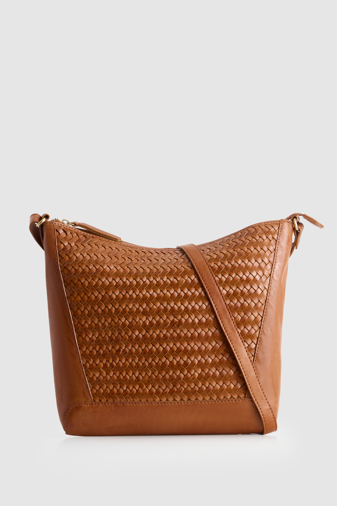 Evity Elise Leather Weave Bucket Bag – Strandbags Australia