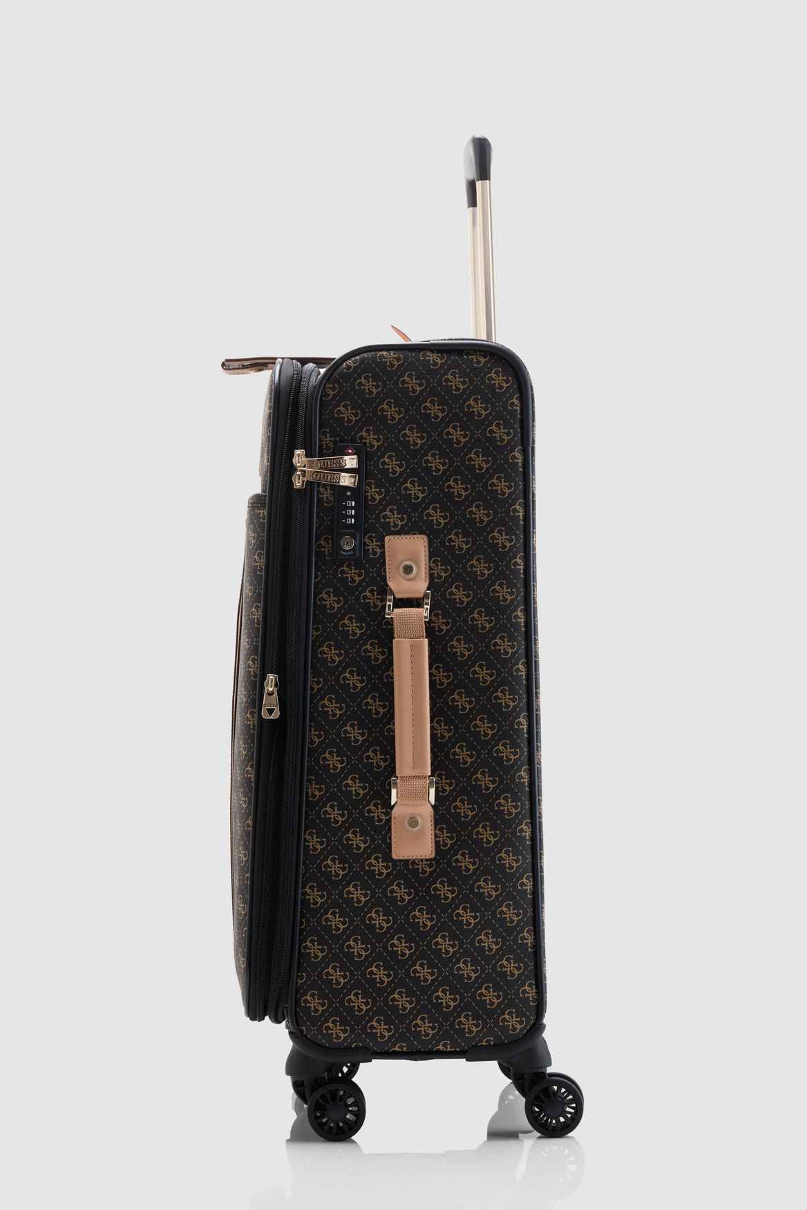 Guess Logo Bask Check-In 69cm Suitcase – Strandbags Australia