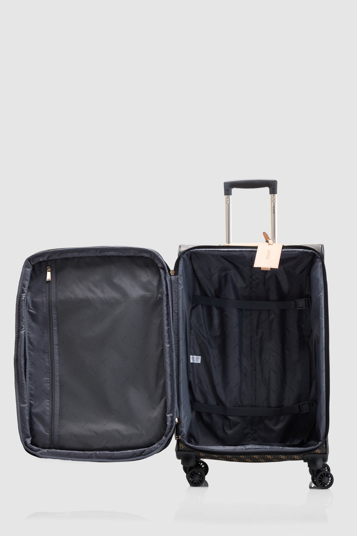 Guess Logo Bask Check-In 69cm Suitcase – Strandbags Australia