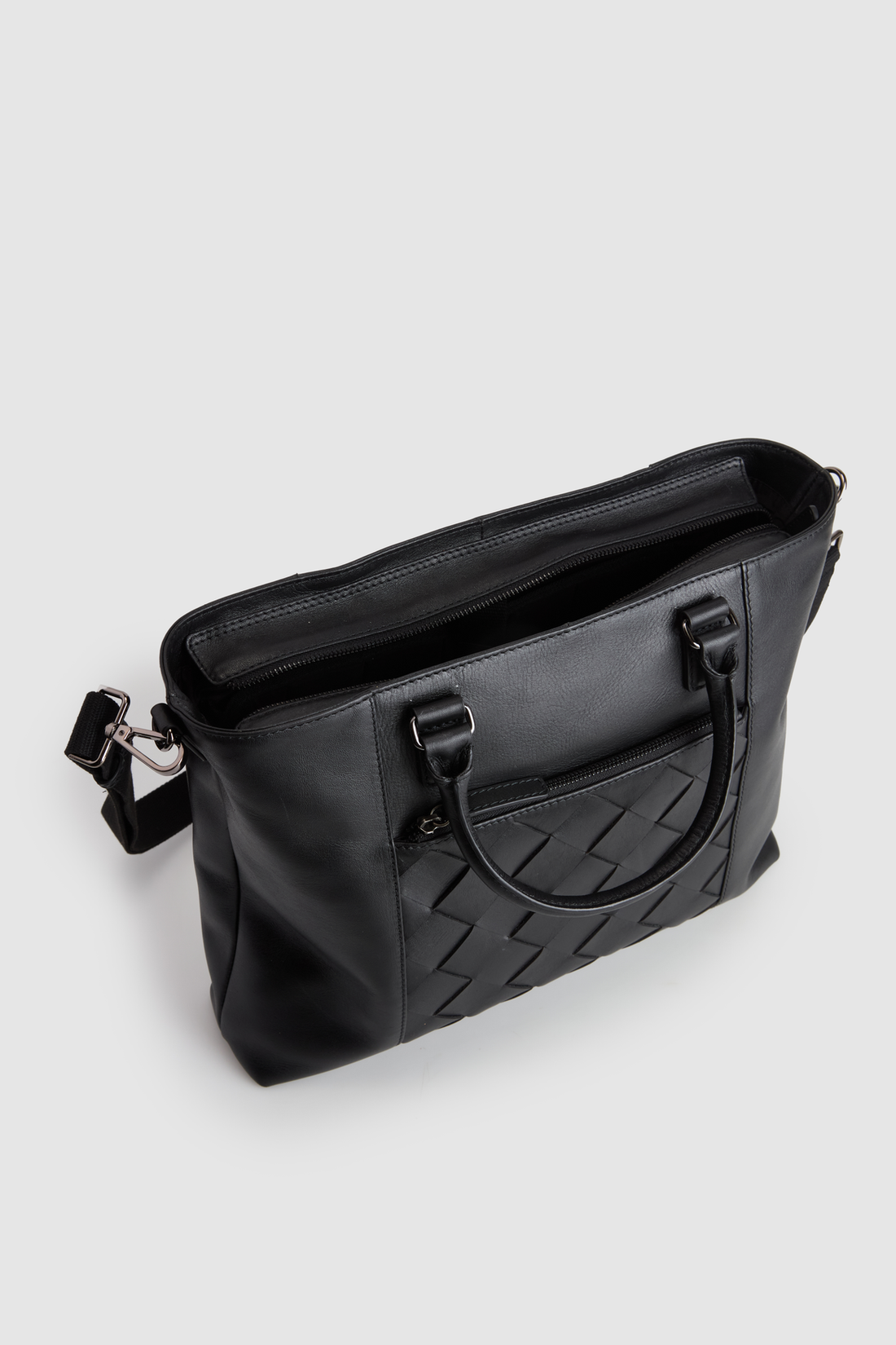 Evity Dominic Leather Weave Tote Bag – Strandbags Australia