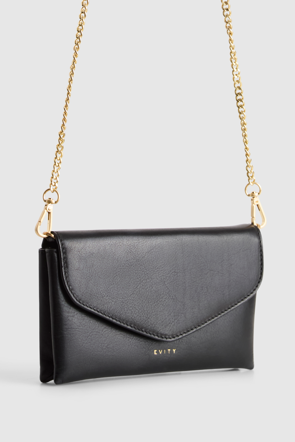 Evity Lila Leather Chain Crossbody Purse – Strandbags Australia
